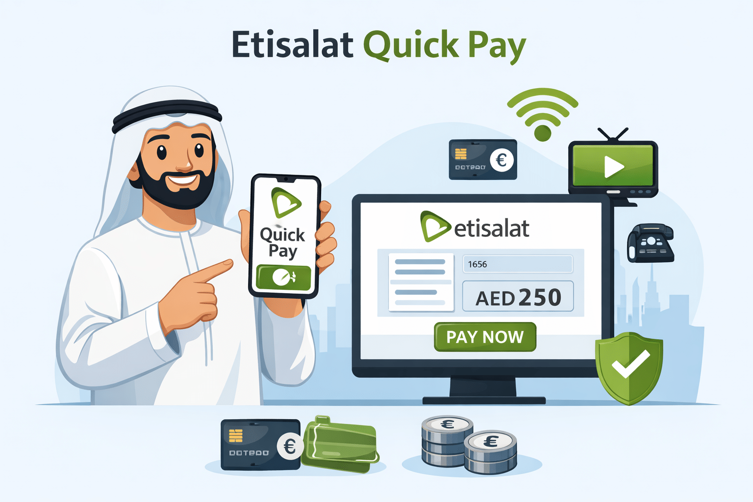 Etisalat Quick Pay UAE: No Login Recharge Guide (2026)